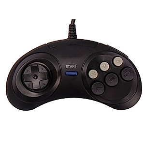 BlastCase Classic Sega Genesis Controller- 6-Button Game pad