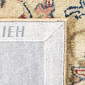 SAFAVIEH Classic Collection 6' x 9' Gold / Red CL398A Handmade Traditional Oriental Premium Wool Area Rug