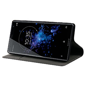 Roxfit Sony Xperia XZ2 Standing Book Case (Black)