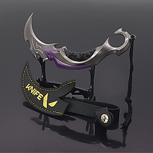 Chewmeter Game Valorant Reaver Karambit Knife Model Action Figures Game Toys Collection Keychain Gift Desk Decoration Backpack Pendant Gift