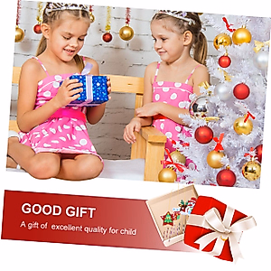 NOLITOY 4pcs wind chime Ornament animal manual indoor crafts outside toy Handbag Christmas DIY Bag hanging animal wind chime christmas tree suite christmas tree hanging ornament Materials