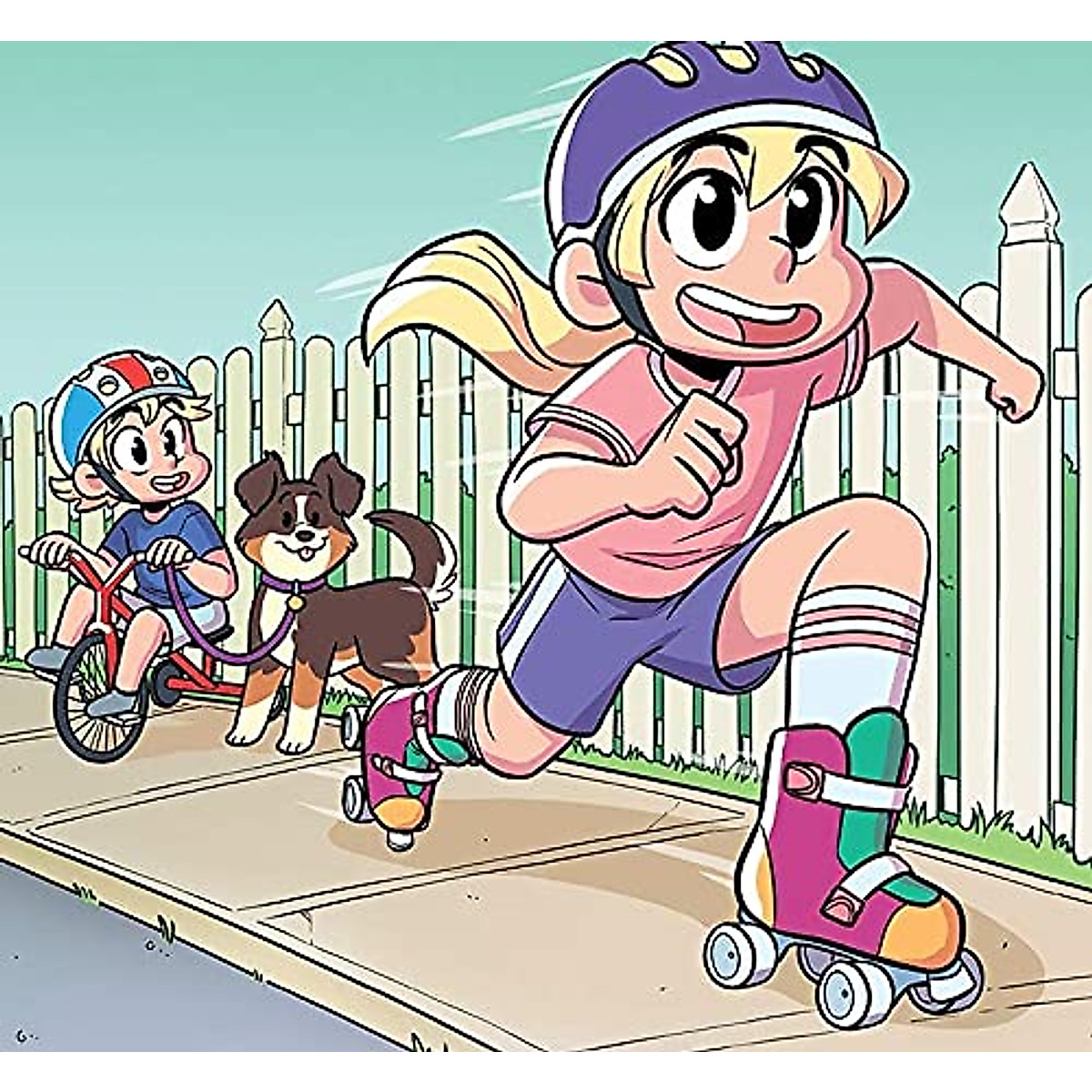 Karen's Roller Skates (Baby-sitters Little Sister Graphic Novel #2): A Graphix Book (Baby-Sitters Little Sister Graphix)