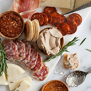 igourmet A Little Bit of France in Gift Box (3.3 pound) - A collection of French of fine meats, cheeses, pate, delicacies and sweets