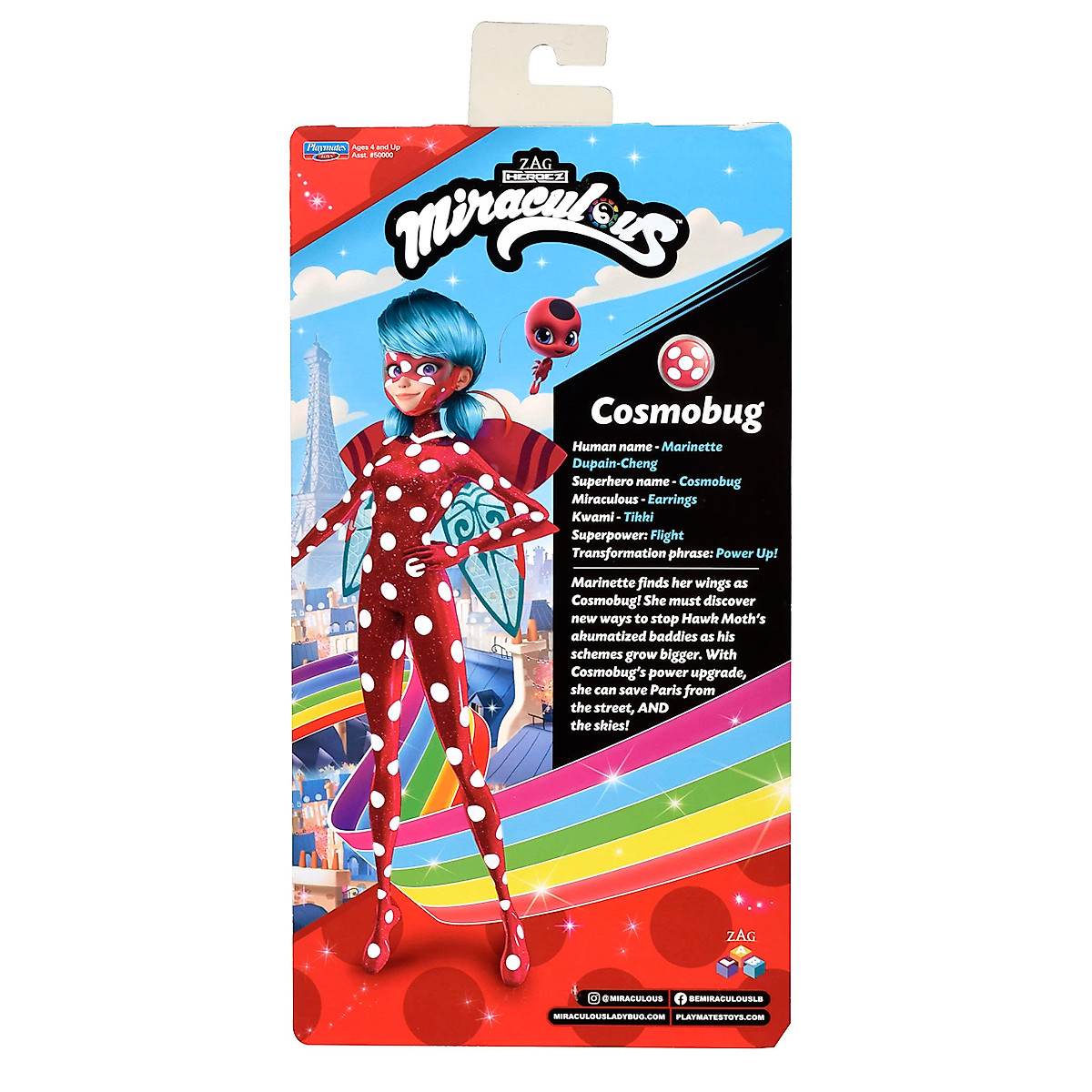 Miraculous Ladybug & Cat Black Ladybug Cosmobug 50017