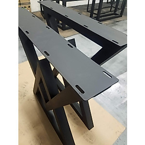 Metal Table Legs, Diamond Style - Any Size and Color