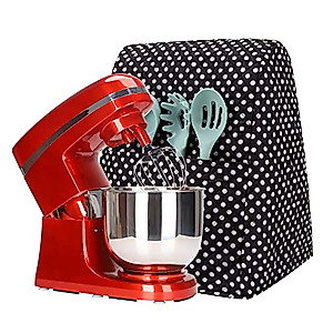 Kitchen Aid Mixer Cover,Kitchen Mixer Cover Compatible with 6-8 Quarts Kitchen Aid Hamilton Stand Mixer,Cover For Kitchen Aid Mixer,Kitchen Mixer Covers.Kitchen Aid Mixer Assecories (Dots)