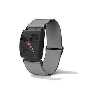 Scosche Rhythm 24 Waterproof/Dustproof Fitness Armband with Built-in Memory, Dual Band ANT+ and BLE Bluetooth Smart, Hyper Accurate Tracking of Your Heart Rate During Workouts