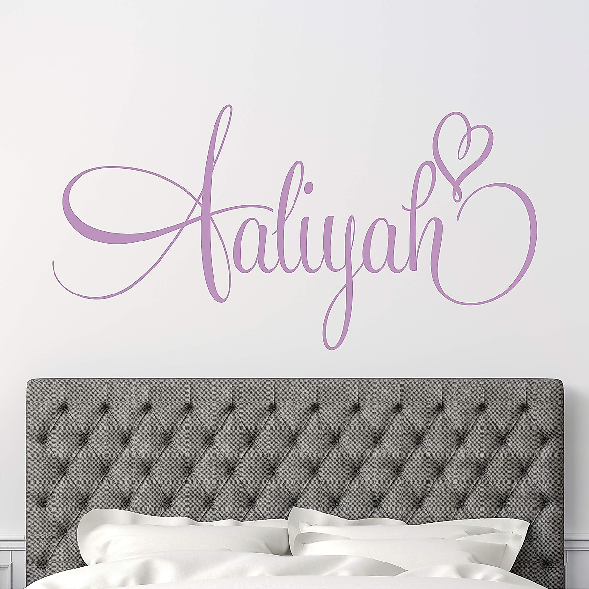 Name Wall Decal Sticker Custom Name Wall Decal Girls Room Boys Room - Personalized Name Wall Decal Nursery Decal - Baby Monogram Vinyl Wall Art