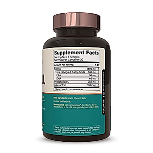 KrillWell Heart, Joint, and Cognitive Support | Certified Sustainable Krill Oil 2X More Effective Than Fish Oil - 30 Day Supply