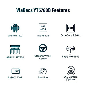 Wireless Apple Car Play Radio, ViaBecs 10.2” Bluetooth Car Stereo for 2014-2018 Nissan Altima Support Android Auto, Bluetooth 5.0, GPS Navigation, Subwoofer, SWC, 36-EQ DSP, AM/FM Car Radio Receiver