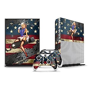 247 Skins Graphics kit Sticker Decal Compatible with Xbox One S and Wireless Controllers - WW2