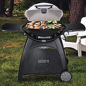 Weber Q 3200 Propane Gas Grill - Titanium