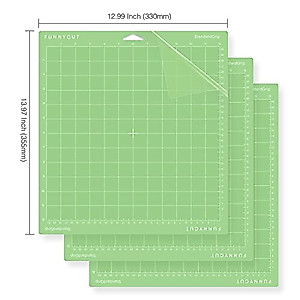 Funnycut Standardgrip Cutting Mat 12x12 for Cricut Maker 3