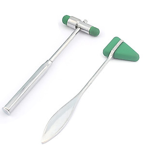 OdontoMed2011 Green Buck and Taylor Reflex Hammer 2 Piece Set ODM