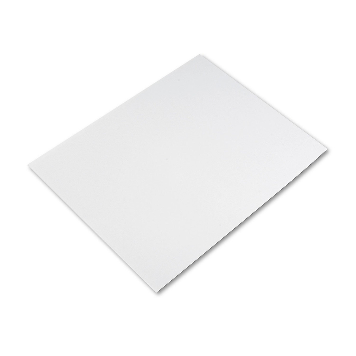 Pacon 4-Ply Railroad Board, White, 22" x 28", 25 Sheets