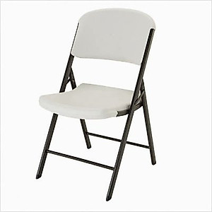 Commercial Grade Folding Chair in White Quantity: 32