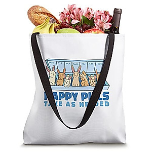 Rabbit lovers bunny prescription take as many as you want Tote Bag
