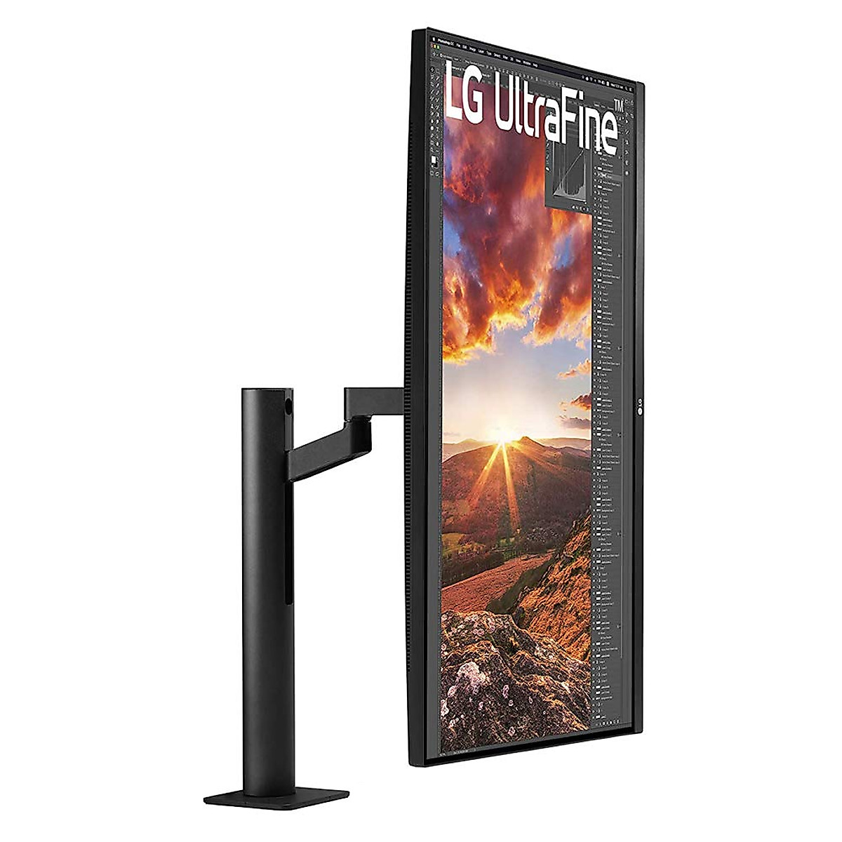 LG 32UN880-B 32 Inch Ultrafine Display Ergo 4K HDR10 Monitor Bundle with 1 YR CPS Enhanced Protection Pack and Elite Suite 18 Standard Editing Software Bundle