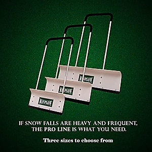 Manplow PRO42 PRO Snow Pusher, 42"