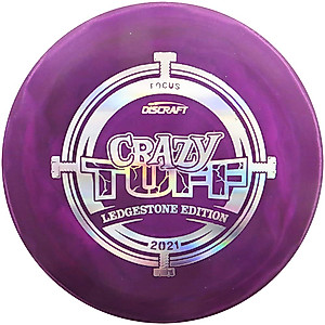 Discraft Limited Edition 2021 Ledgestone Open CT Crazy Tuff Focus Putt and Approach Golf Disc [Colors May Vary] - 170-172g
