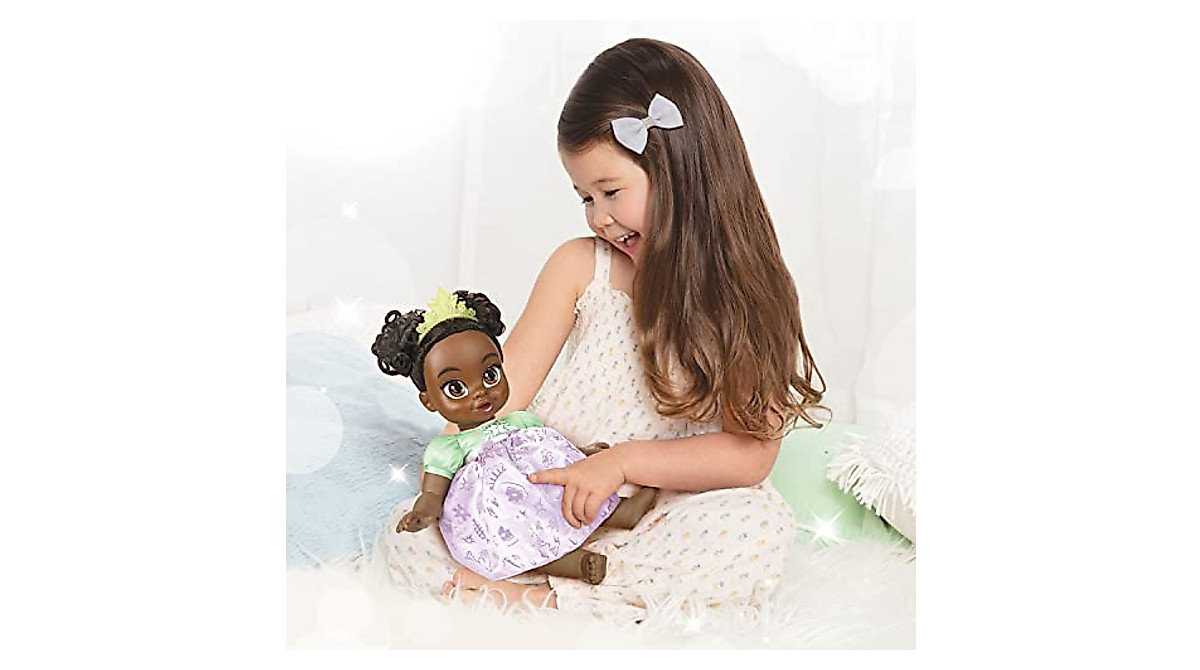 Disney Princess Tiana Baby Doll - Cuddle & Care Fun