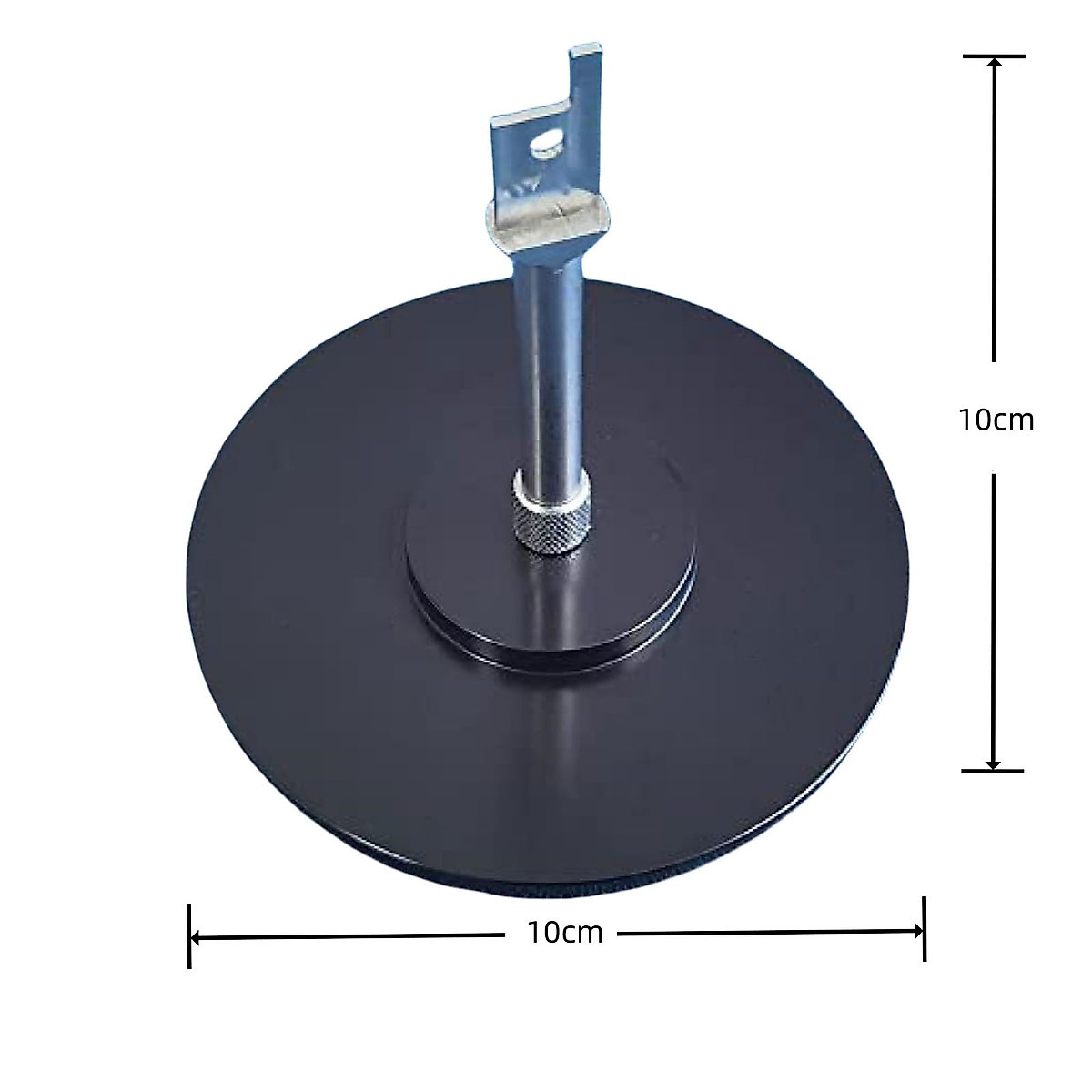 DIY Saw Machines Sawzall Adapter Cup Attachments Connector UVC Fit for Reciprocating Saws M Adapter Tools Aluminium Smooth Surface 10cm/4.0in (Black)