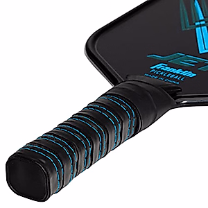 Franklin Sports - Aluminum Pickleball Paddle 4 Player Paddle and Ball Set- USA Pickleball (USAPA) Approved,Red/Blue