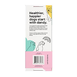 Dandy Glucosamine Chondroitin Dog Supplements - 30 Individually Sealed Packs - 4 Treats Per Pack - Joint Supplement for Dogs - Anti Inflammatory Supplement (Large Breed - Over 45lbs)