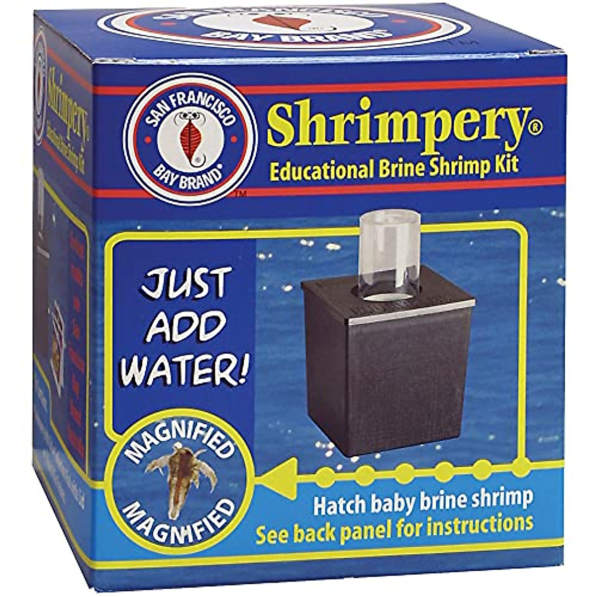 San Francisco Bay Brand Shrimpery Brine Shrimp Kit for Hatching Baby Brine Shrimp