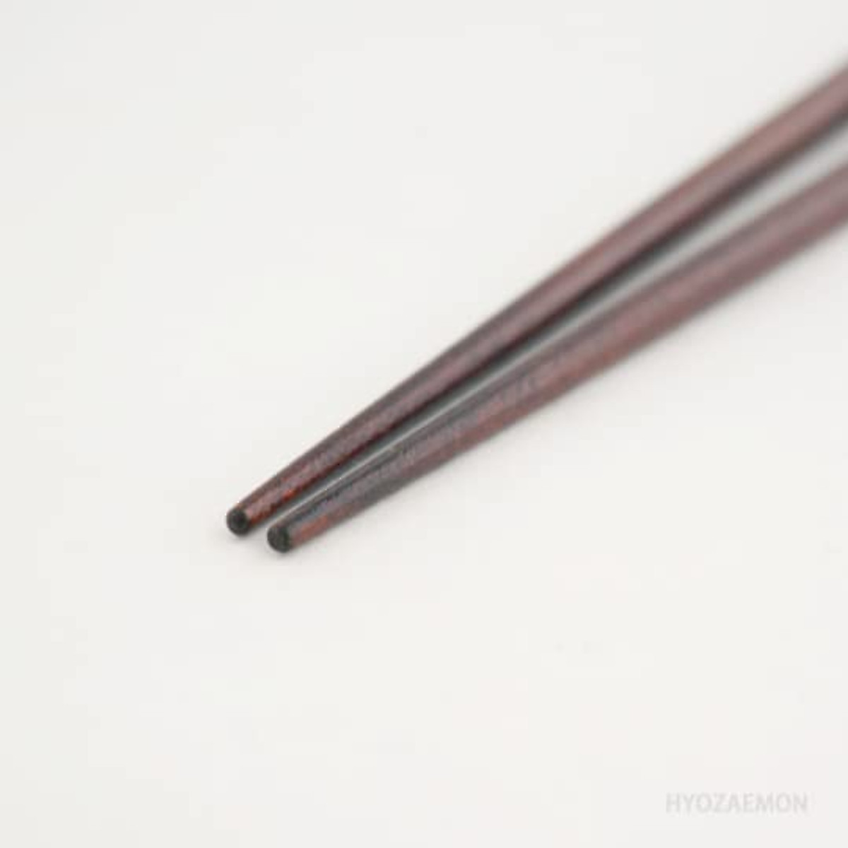 Japanese Natural Lacquered Wooden Chopsticks - Handmade in Japan - Moon with Rabbit (Black 9.25 in) - Dishwasher-Safe