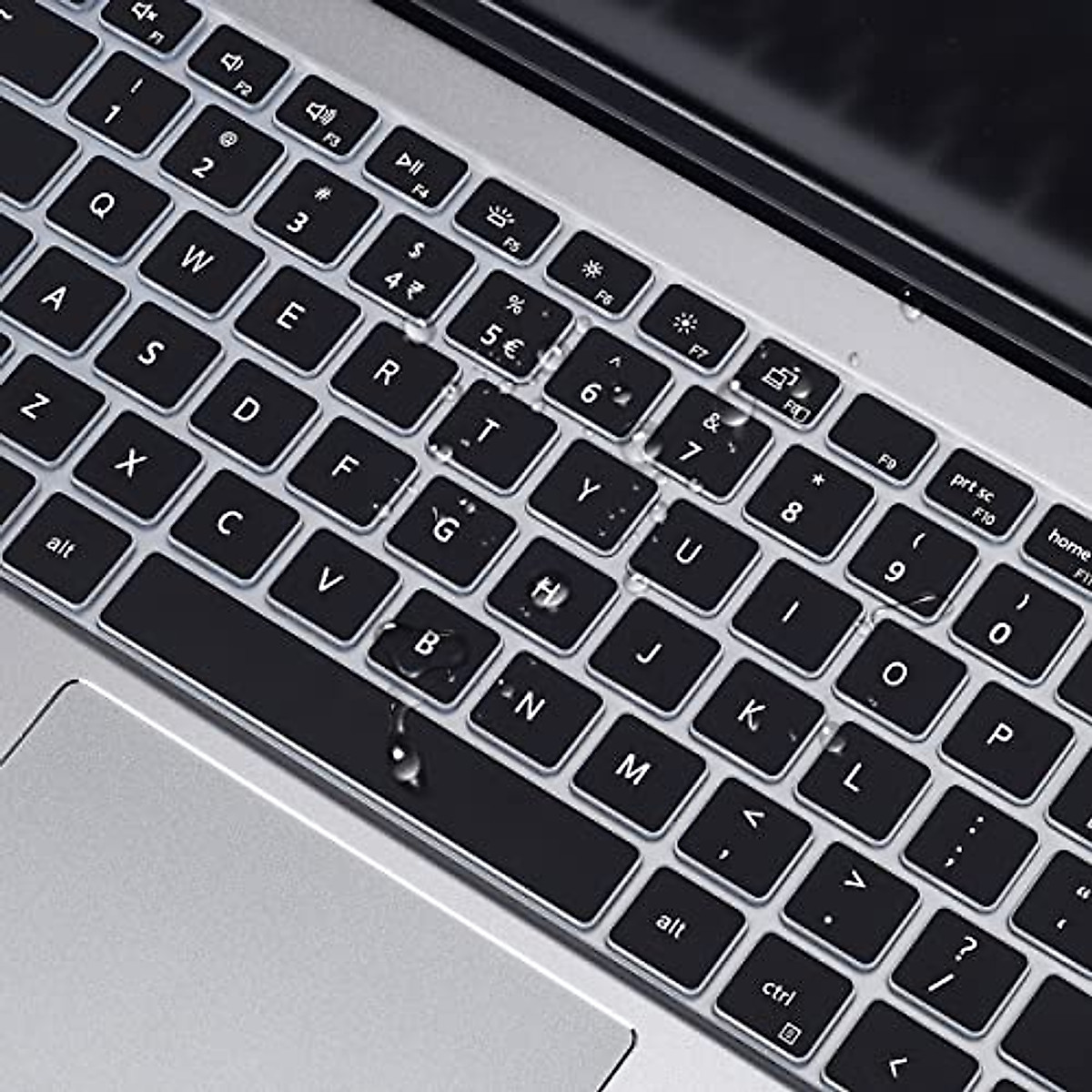 Keyboard Cover for Dell inspiron 16 7630 7635 7620 5630 5620, inspiron 14 7430 7435 7420 5430 5435 5420 5425 Series Laptop, Dell inspiron 7630 5630 5430 Keyboard Skin Protector - Black