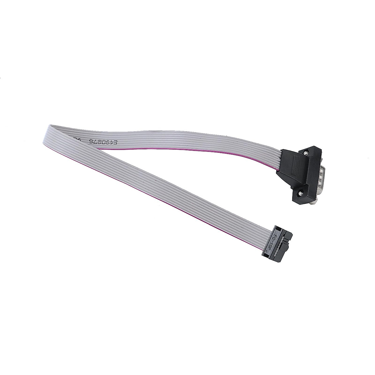 Antrader 12 Inch (30cm) DB9 Serial Male Port Bracket to 10 Pin Motherboard Header Panel Mount RS232 Serial Adapter Cable 6Pcs