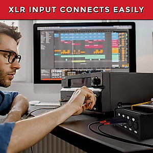 COLUBER CABLE XLR Snake 4 Channel Audio Over Ethernet - DMX Snake XLR Over Ethernet RJ45 Audio Snakes