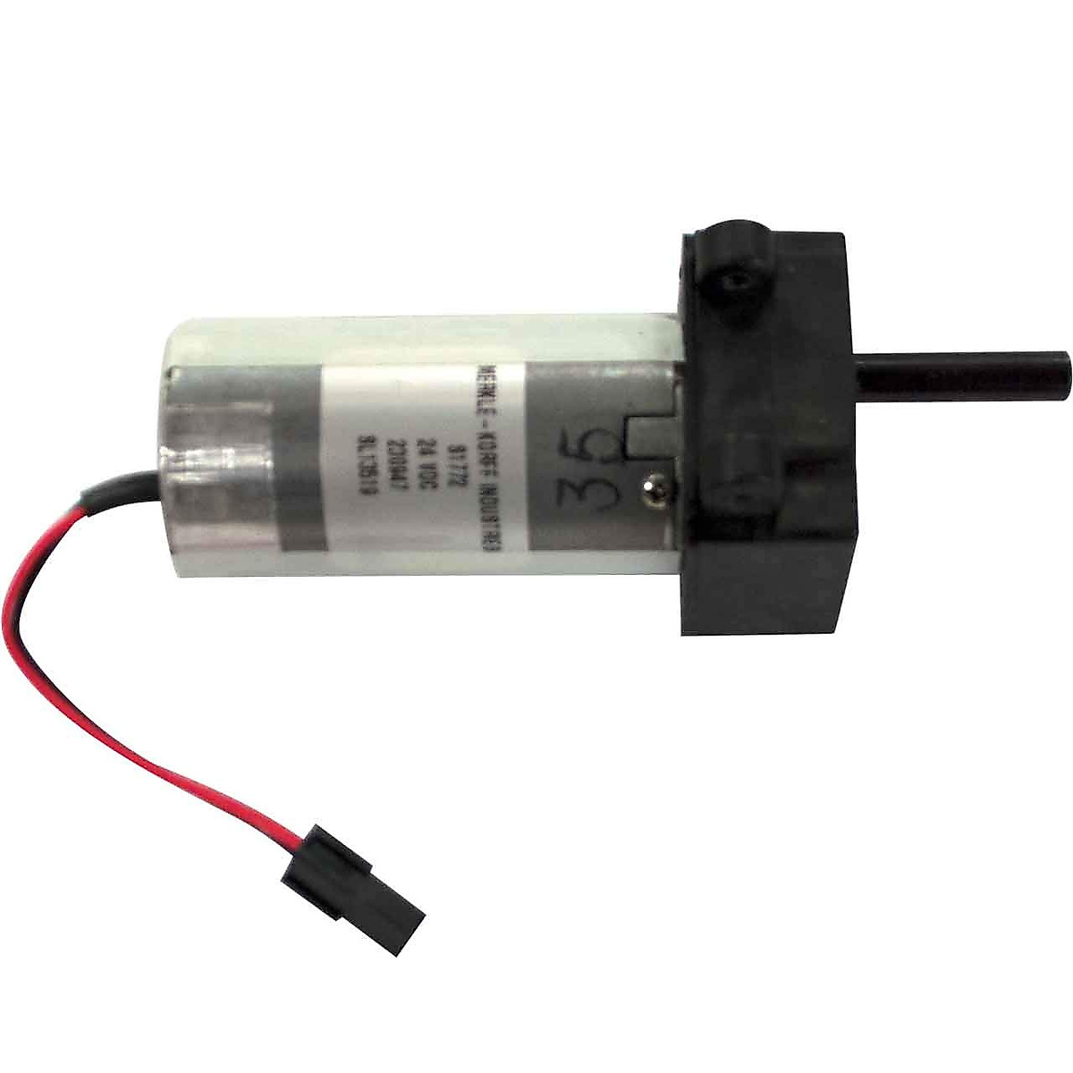 Miller 230947 Motor, Gear Pm 24 Vdc 420 Rpm 10.2:1 Ratio w/Conn