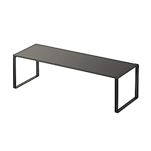 Yamazaki Industries 2573 Elastic Shoe Rack, Frame, Black