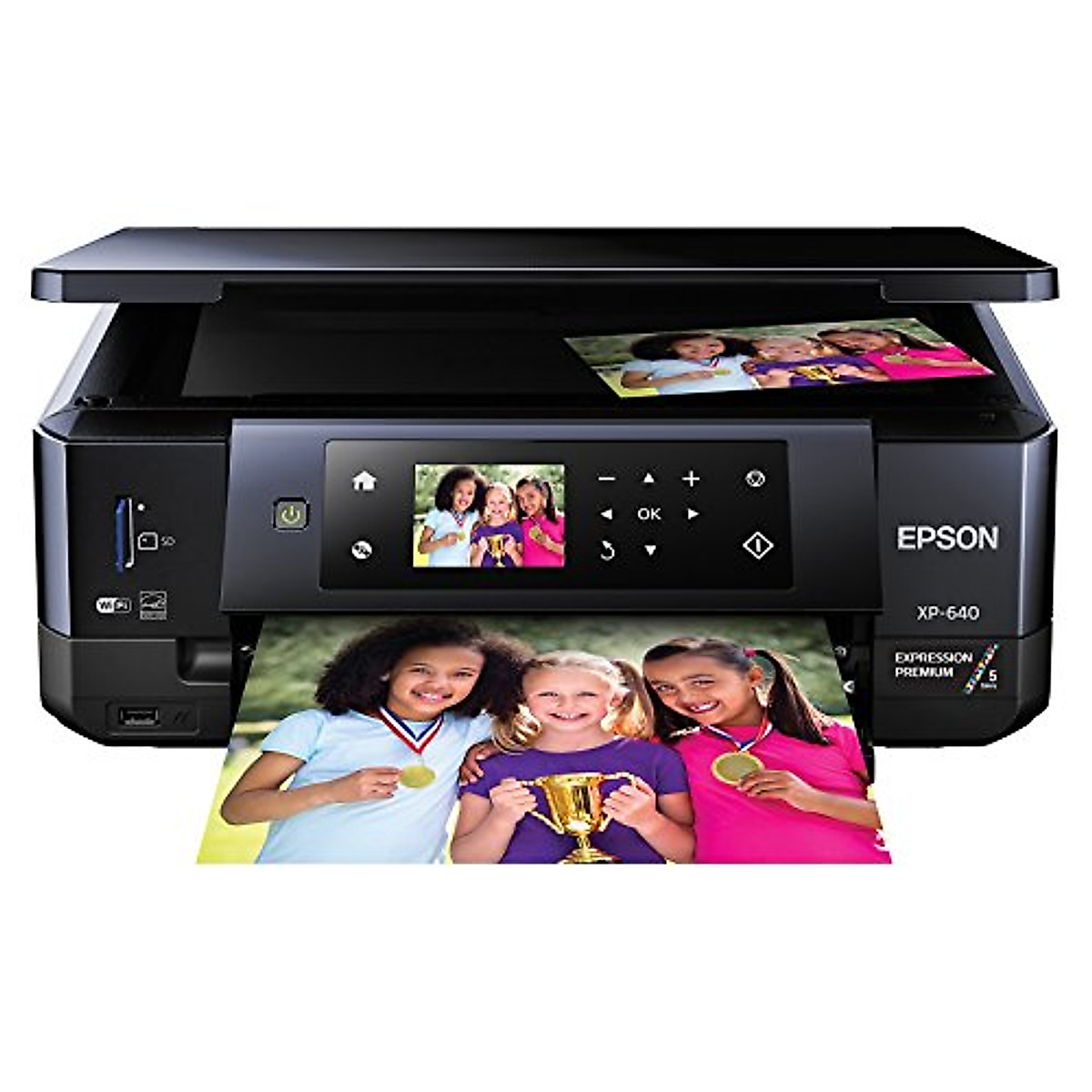 Epson XP-640 Wireless Color Photo Printer 2.7, Amazon Dash Replenishment Ready