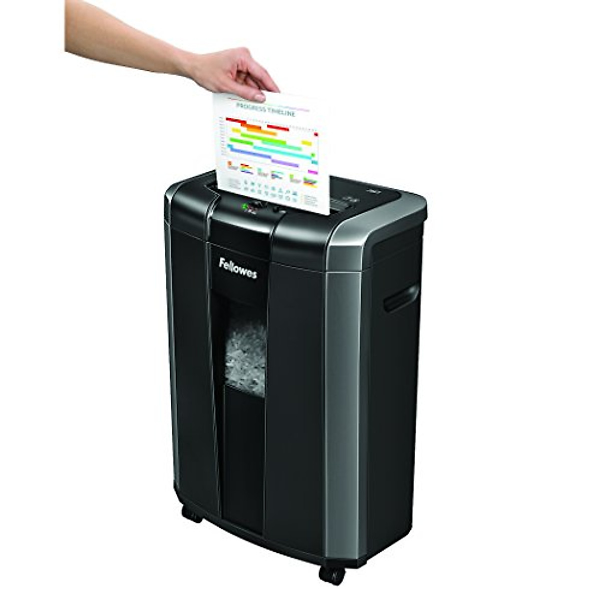 Fellowes Powershred 76Ct 16-Sheet Cross-Cut Heavy Duty Paper Shredder with Jam Buster (4676001)