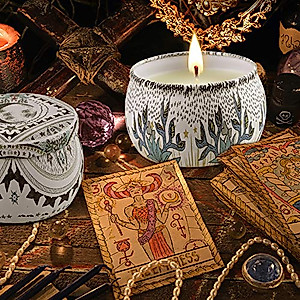 Scented Candles Gift Set, Natural Soy Wax, Stress Relief Gifts for Women, 6 Pack 5.65Oz Aromatherapy Candle, 150H Lasting Burn, Ideal Gifts for Birthday, Mother's Day, Thanksgiving