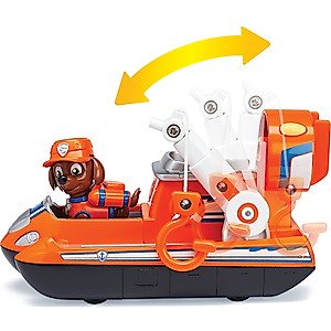 Paw Patrol Ultimate Rescue - Zuma’s Ultimate Rescue Hovercraft with Moving Propellers and Rescue Hook, for Ages 3 and Up