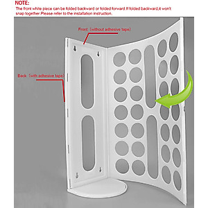 Lunies Grocery Bag Holder - Wall Mount Hanging Trash Bag Organizer for Kitchen (Large Capacity, 2-pack)