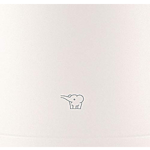 Zojirushi SE-KAE48WZ Stainless Tea Tumbler with Handle, 16-Ounce, Off White