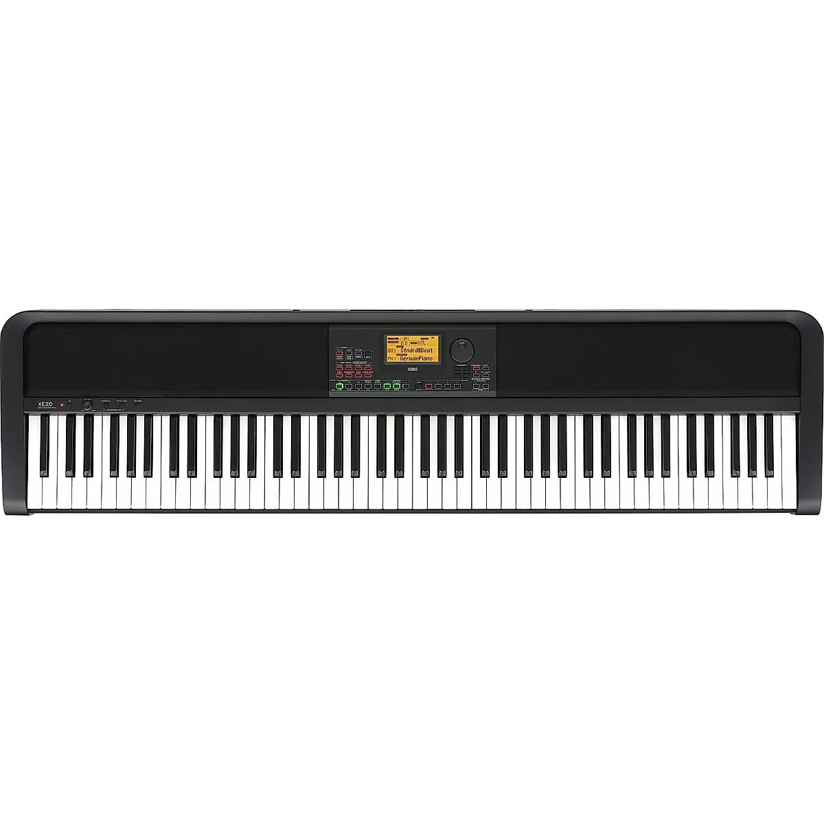 Korg XE20 Digital Ensemble Piano Bundle with Adjustable Stand, Bench, Power Supply, Damper Pedal, Keyboard Cover, Instructional Book, Austin Bazaar Instructional DVD, and Polishing Cloth