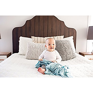 Copper Pearl Baby Swaddle Blanket - Premium Knit Baby Blanket, Large Soft Stretchy Receiving Blankets for Baby Boy and Girl, Swaddles for Newborn, Infant, and Toddler (Sonny)