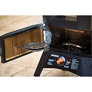 Masterbuilt MB20051316 Propane Smoker with Thermostat Control, 40 inch, Black