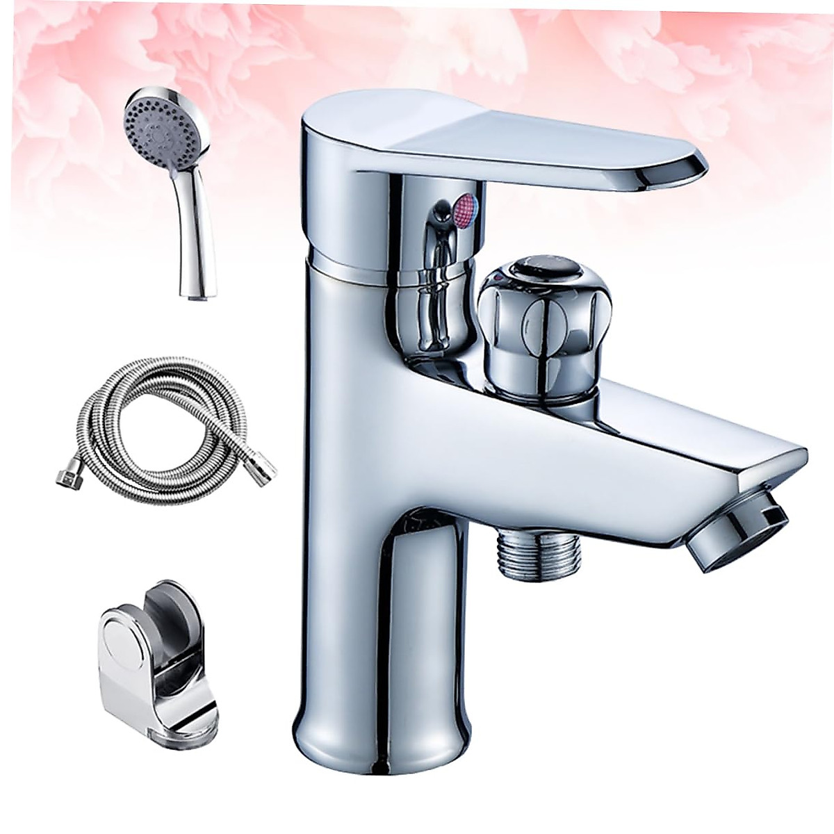 Mikikit Kitchen Faucet Waterfall Faucet Bathroom Faucets Bathtub Faucet Sink Faucet Hot and Cold Water Faucet Utility Faucet Water Faucet Outdoor Faucets for Bath Sinks Mixing Valve Basin