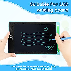 6 Pieces Replacement Stylus Drawing Pen 4.7 Inch Drawing Tablet Pens Kids' Electronics Pens for LCD Writing Tablet