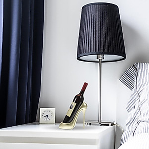 Cabilock Tabletop Wine Rack High Heel Wine Holder Countertop Wine Bottle Display Holder High Heel Wine Champagne Rack Party Home Wine Bottle Storage Organizer Small Wine Rack