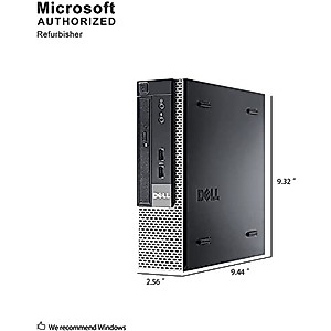 Dell Optiplex 9020 USFF PC, Intel Core i5-4570S, 16GB Ram, 512GB SSD WiFi, DVD-RW, 24 LCD, Windows 10 Pro (Renewed)