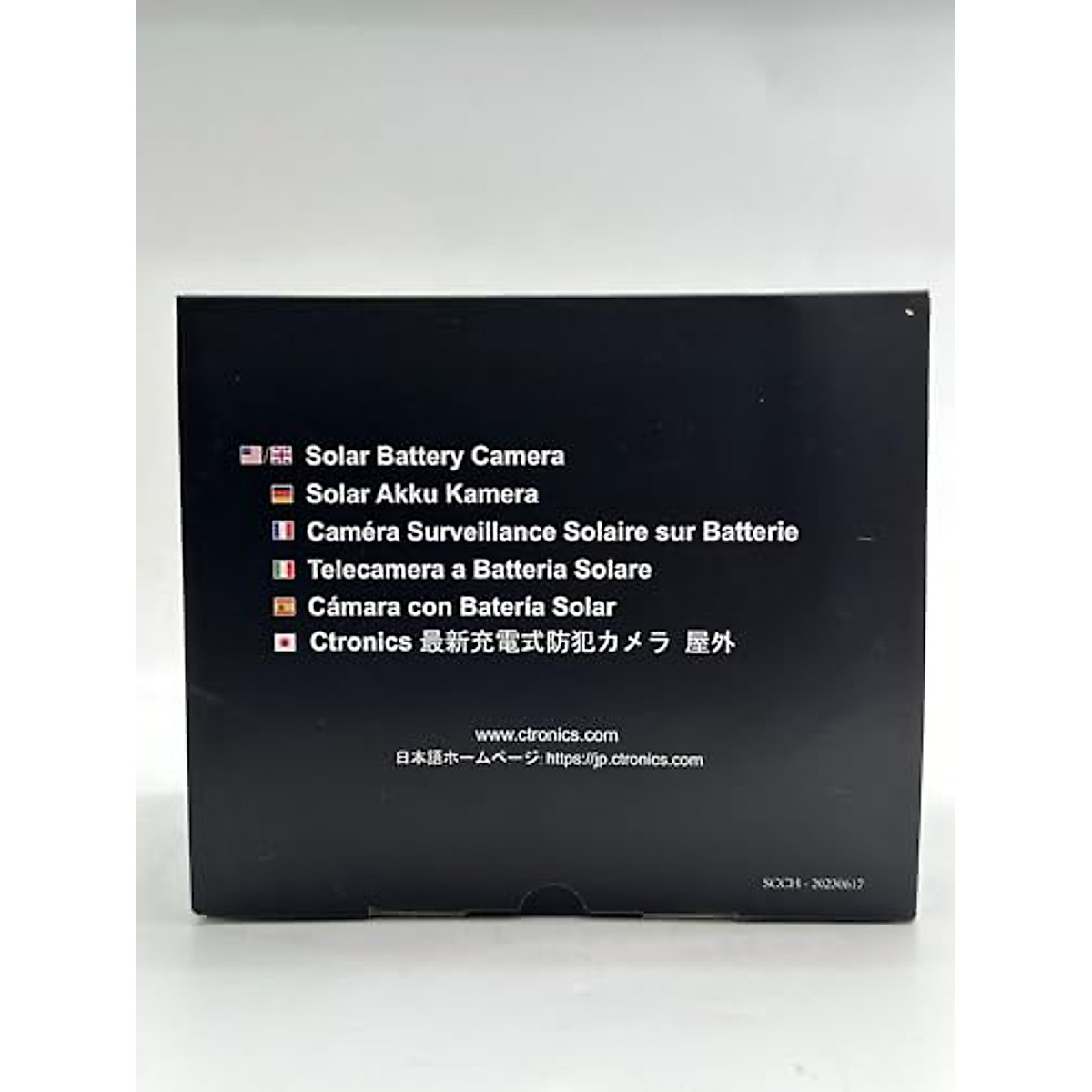 Ctronics 2.5K 4MP Security Cameras Wireless Outdoor, WiFi Solar Security Camera 2560 * 1440P 10000mAh Battery Powered, 360° PTZ, Color Night Vision, PIR Human Detection, 2-Way Audio, IP66