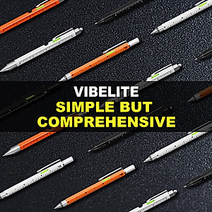 Gifts for Men Dad Him, 9 in 1 Multitool Pen Set, Gadgets for Men Gifts for Dad, Tools for Men Birthday Unique Gifts for Men, Him, Husband, Father, Grandpa, Silver